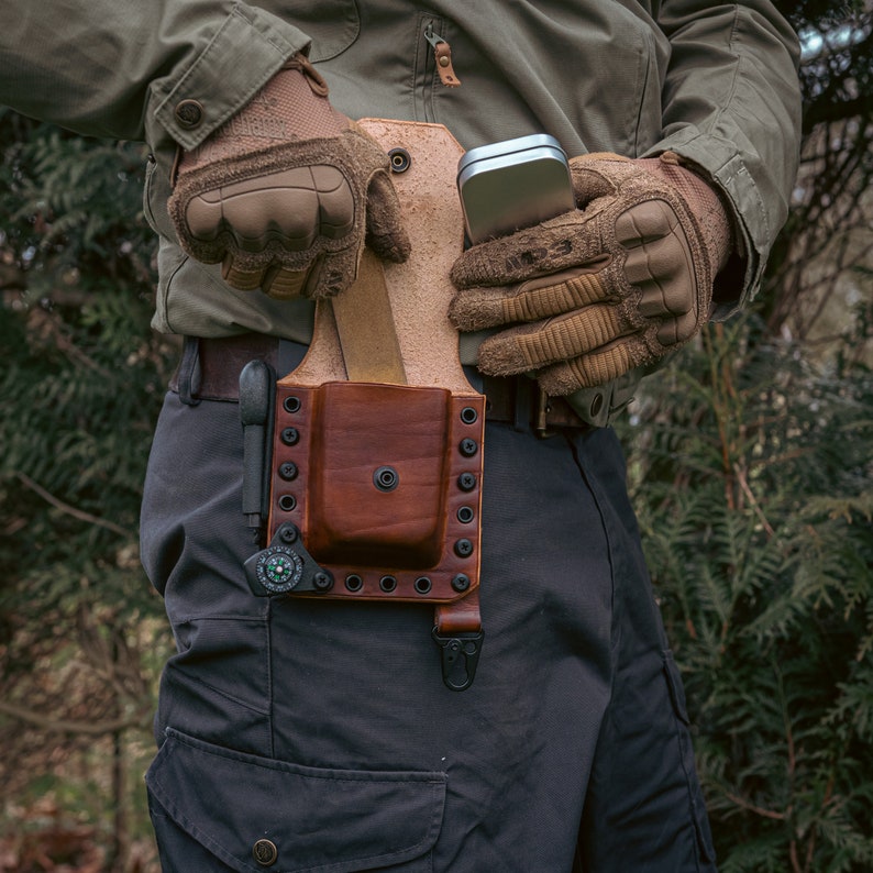 Bushcraft and Survival Leather Pouch - Etsy