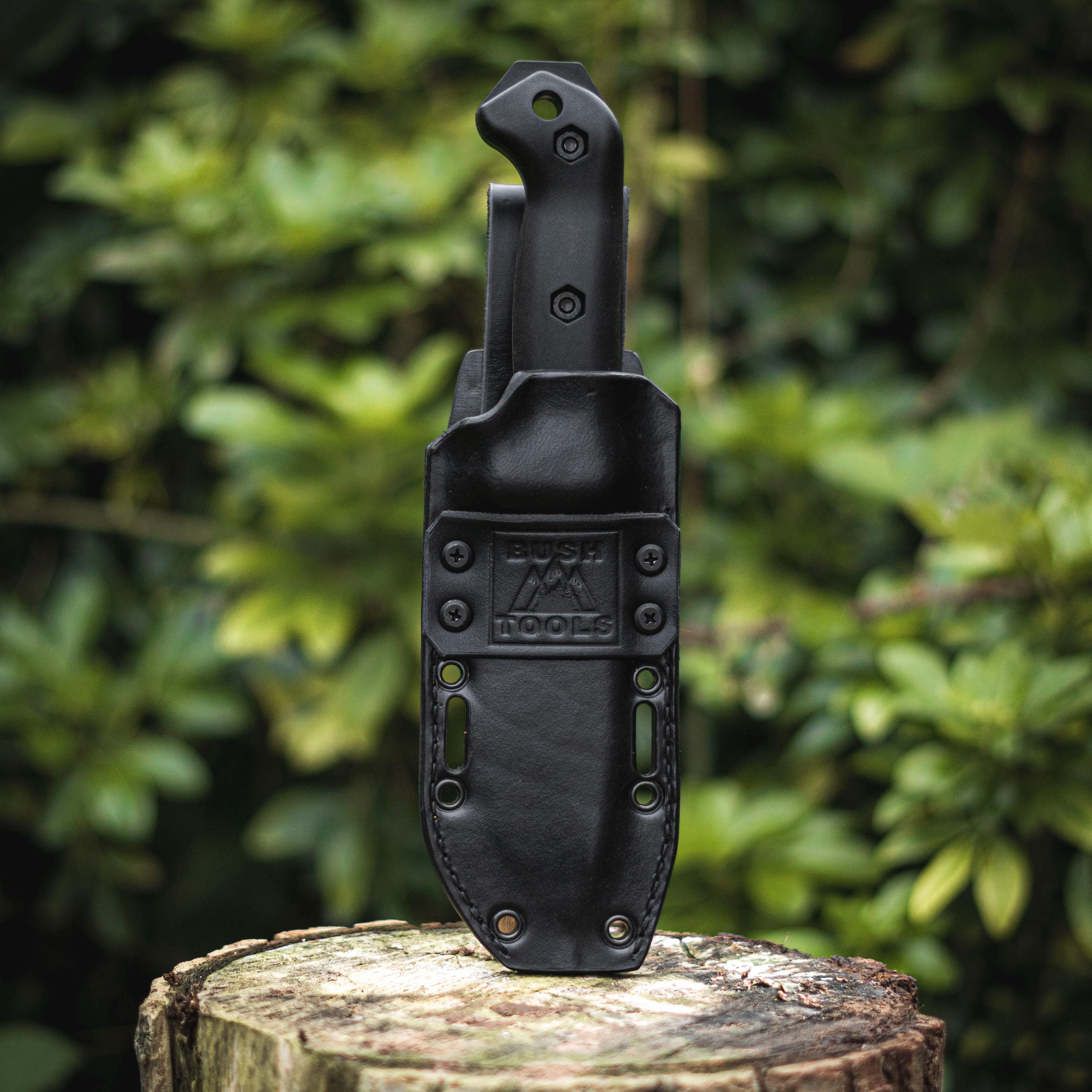 Hybrid Sheath Kydex Leather Case for KABAR BK2 Knife - Etsy