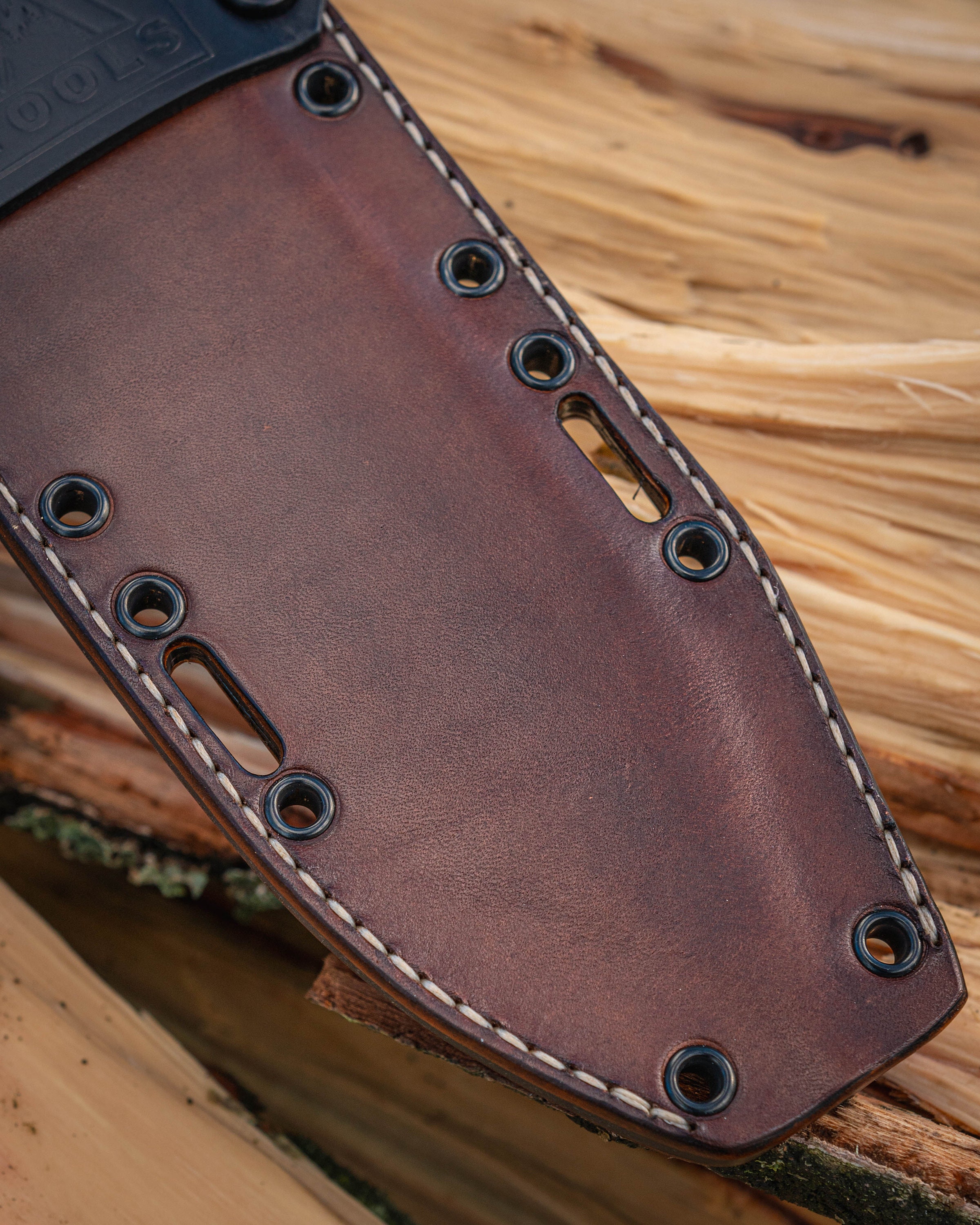 Hybrid Kydex Leather Sheath for KABAR BK9 Knife - Etsy