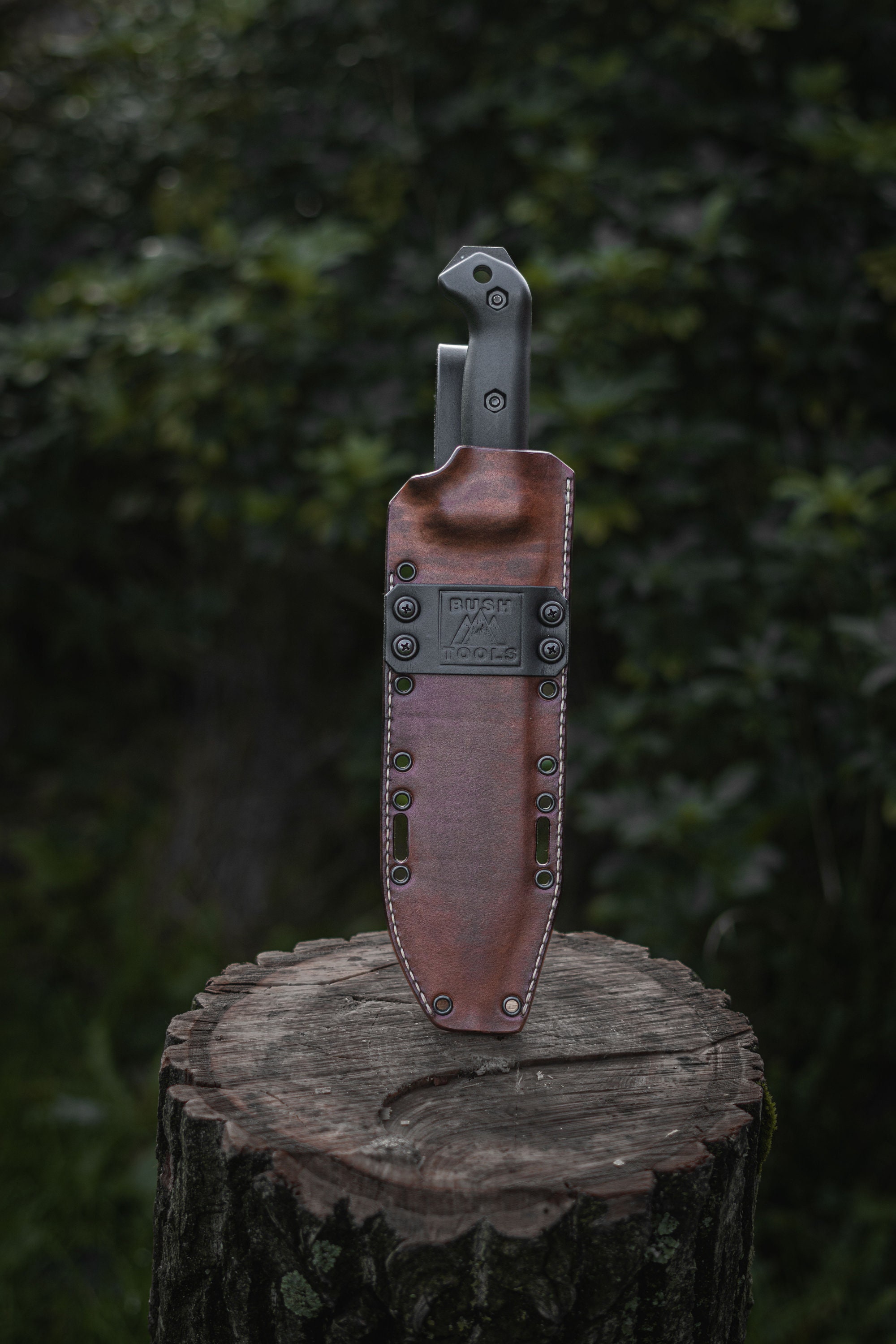 Hybrid Kydex Leather Sheath for KABAR BK9 Knife - Etsy