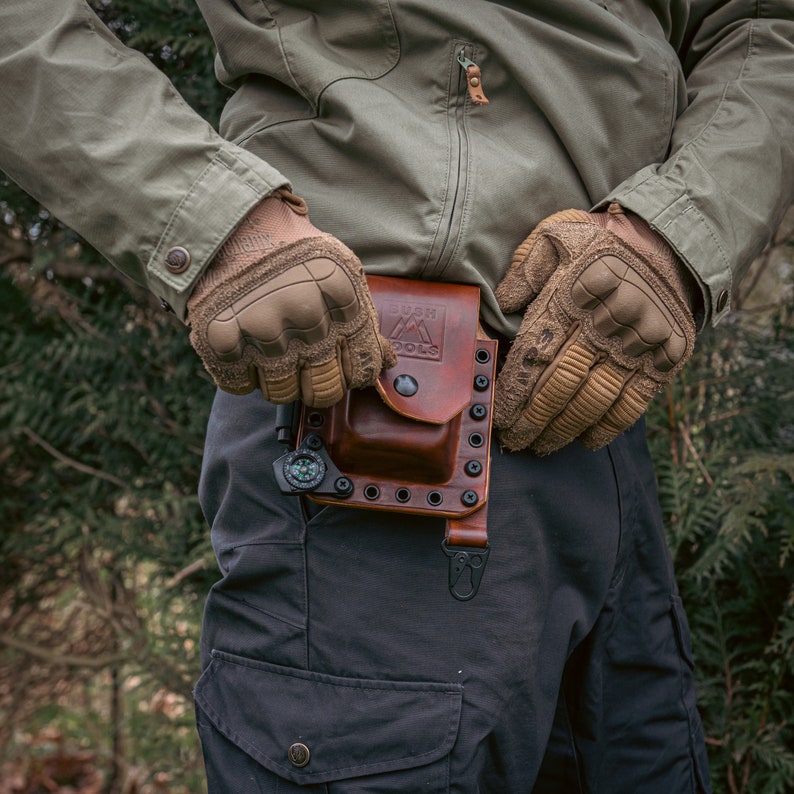 Bushcraft and Survival Leather Pouch - Etsy