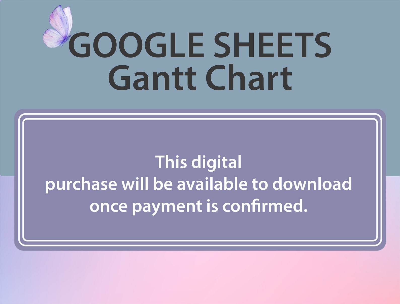Gantt Chart Template for Project Management | Google Sheets Task ...