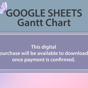 Gantt Chart Template for Project Management | Google Sheets Task ...