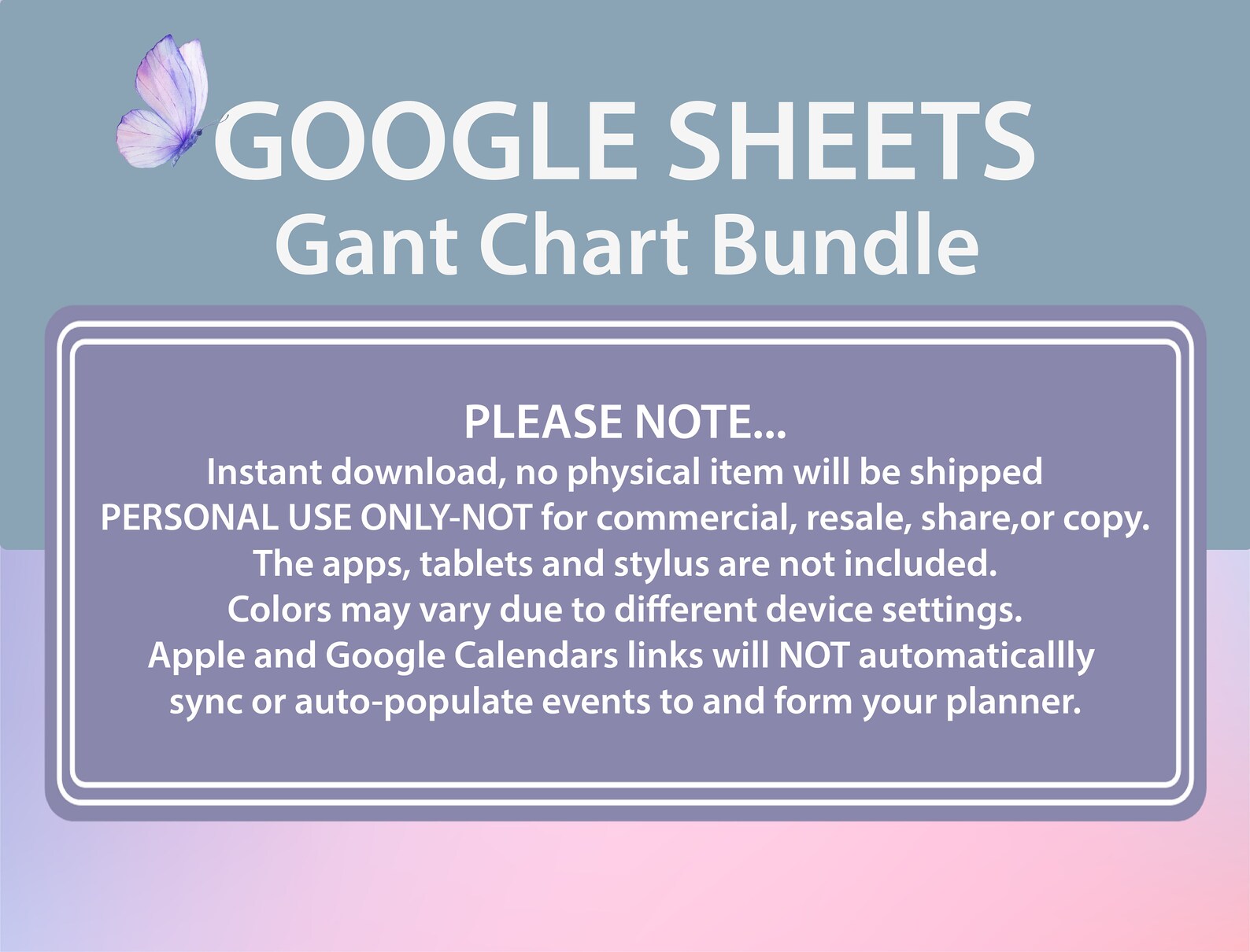 DYNAMIC GANTT CHART Bundle Custom Date Ranges & Timeline Google Sheets ...