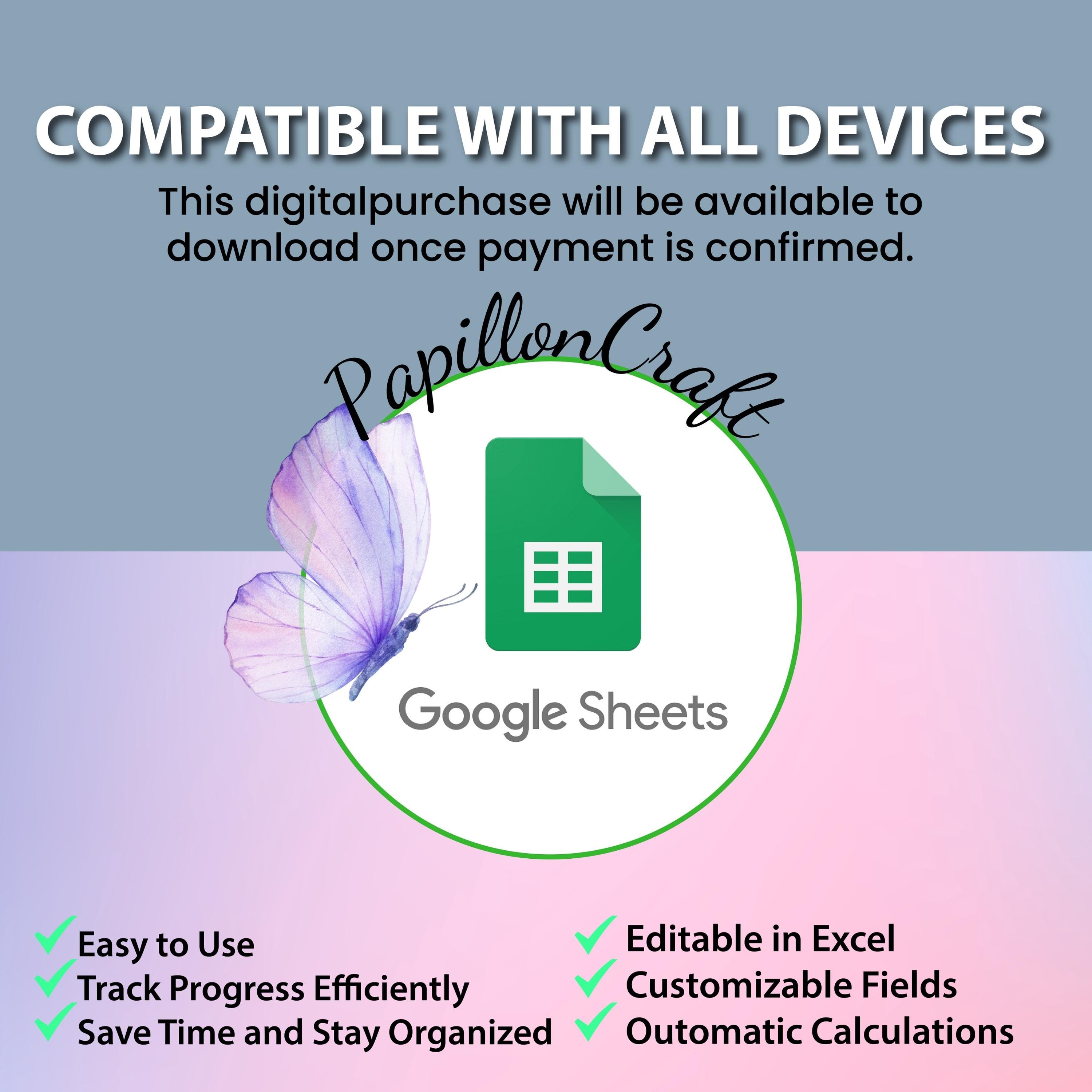 Cash Purchase Order Template | Google Sheets | Track Client Orders ...