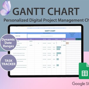 Gantt Chart Template for Project Management | Google Sheets Task ...