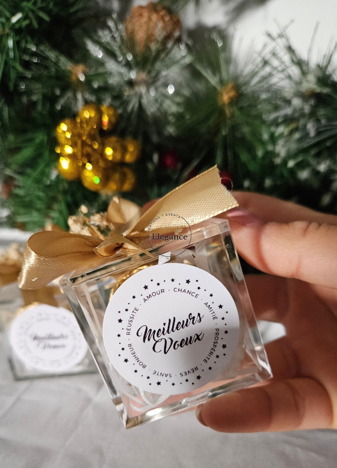 Ferrero Rocher Red Ribbon Plexiglass Box Set | End of Year Gift ...