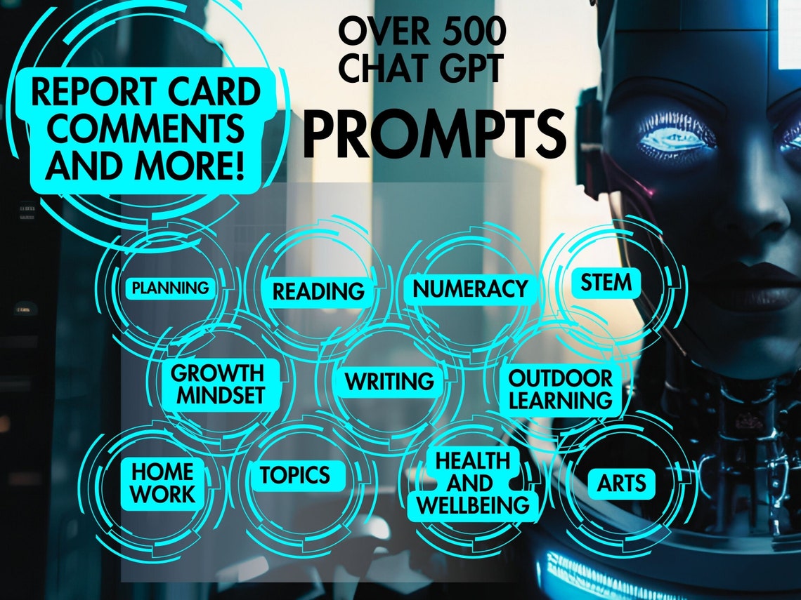 500 Teacher GPT Prompts for Report Card Writing and More, Chat GPT ...