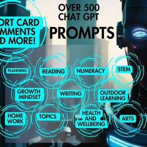 500 Teacher GPT Prompts for Report Card Writing and More, Chat GPT ...