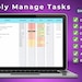 Google Sheets Task Manager, Task Checklist, Tracker Googlesheets ...