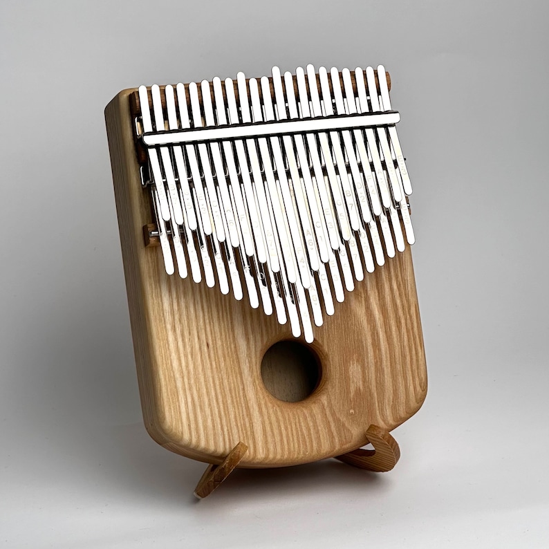 Chromatic Kalimba 42 Tines Resonance | Ukrainian Handmade - Etsy