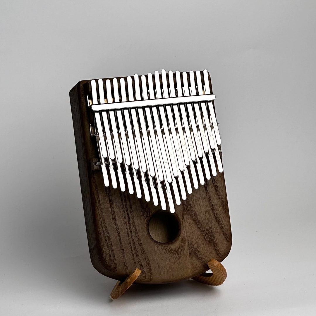 Chromatic Kalimba 34 Tines Resonance | Ukrainian Handmade - Etsy