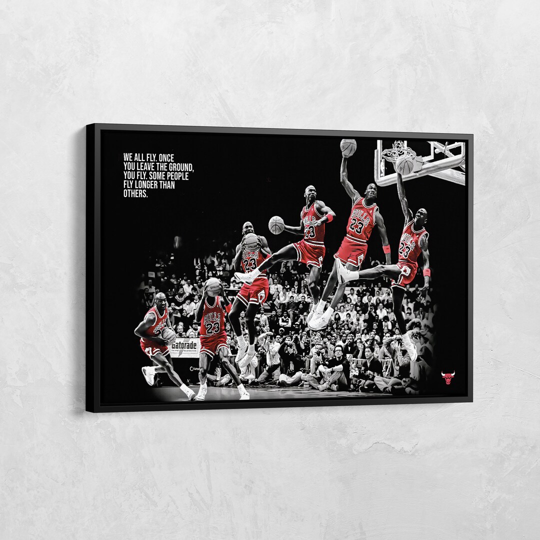 Michael Jordan Poster Basketball Quote Poster Chicago Bulls - Etsy