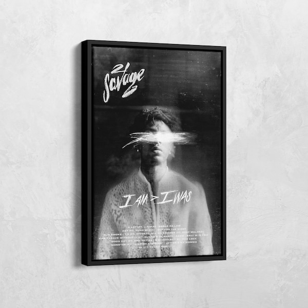 Rapper Album Cover Canvas - Etsy