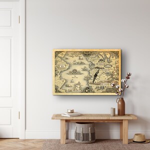 The Grishaverse Map Canvas, Grisha Trilogy Map, the Grishaverse Map ...