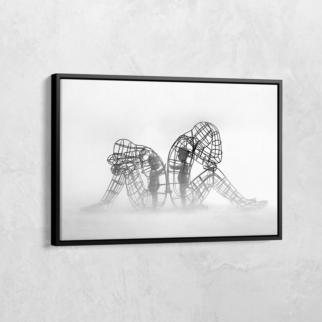 Love Sculpture by Alexander Milov Canvas Children Imprisoned - Etsy