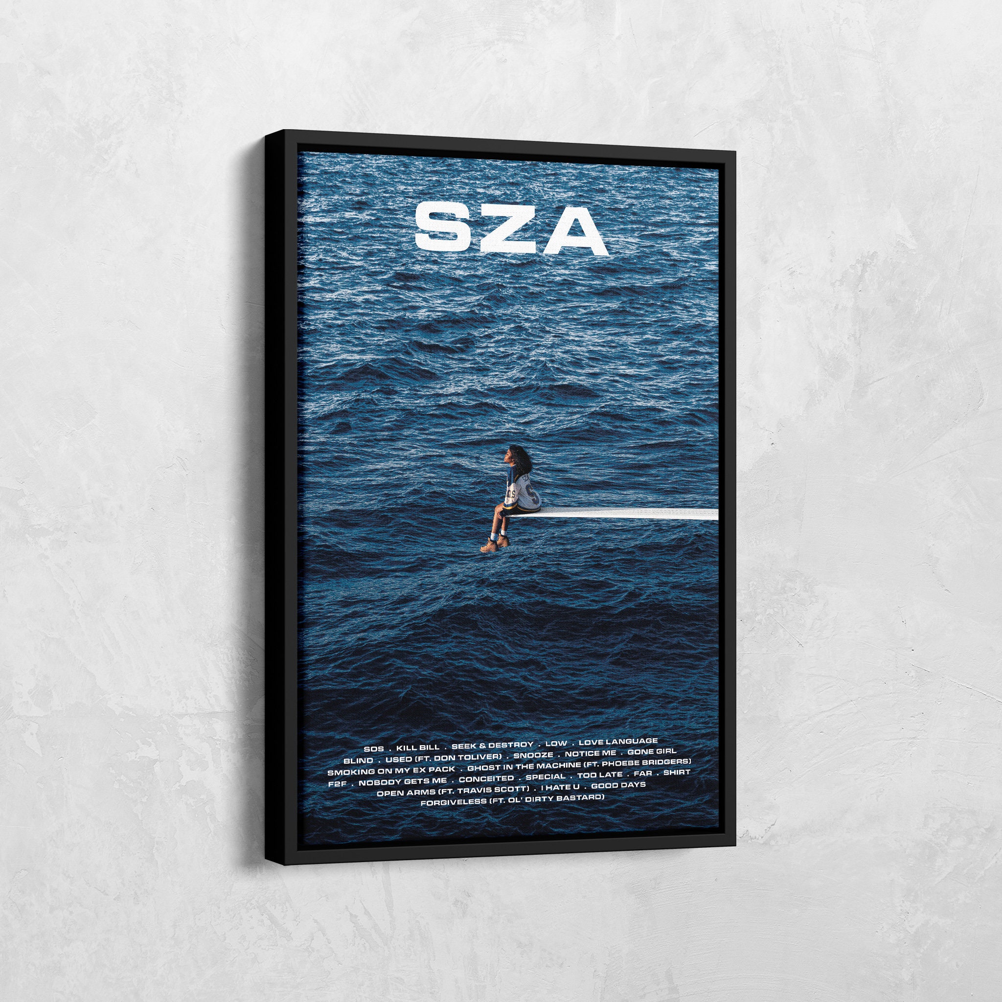 SZA Poster, SOS Album Cover Poster sold by Brisk Lament | SKU 4412279 ...