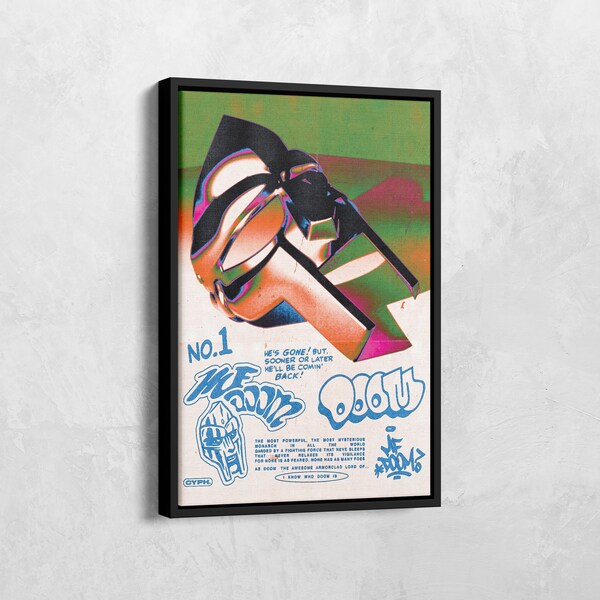 Mf Doom Rapper Poster - Etsy