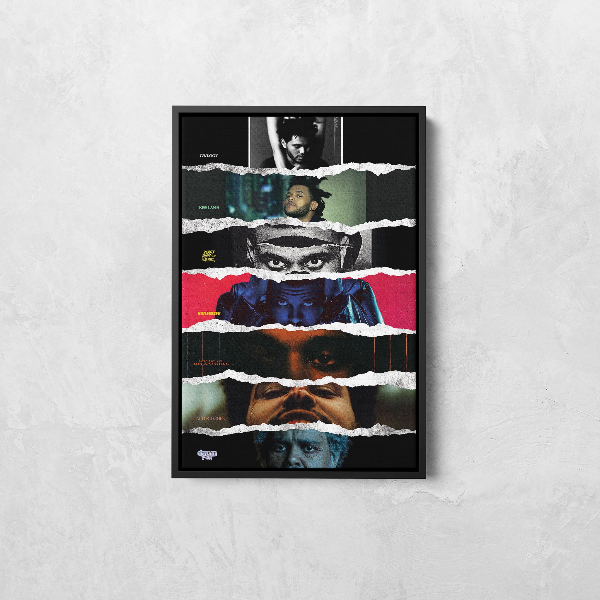 Weeknds Poster, Weeknds's All Album Weeknd The Weekend Poster Music ...