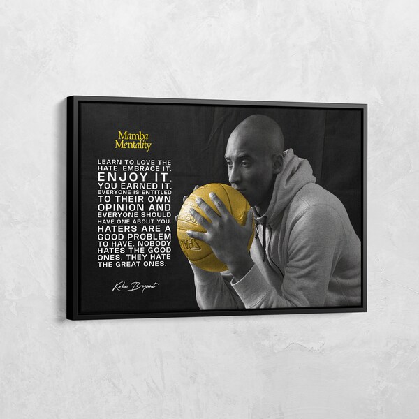 Mamba Mentality Poster - Etsy