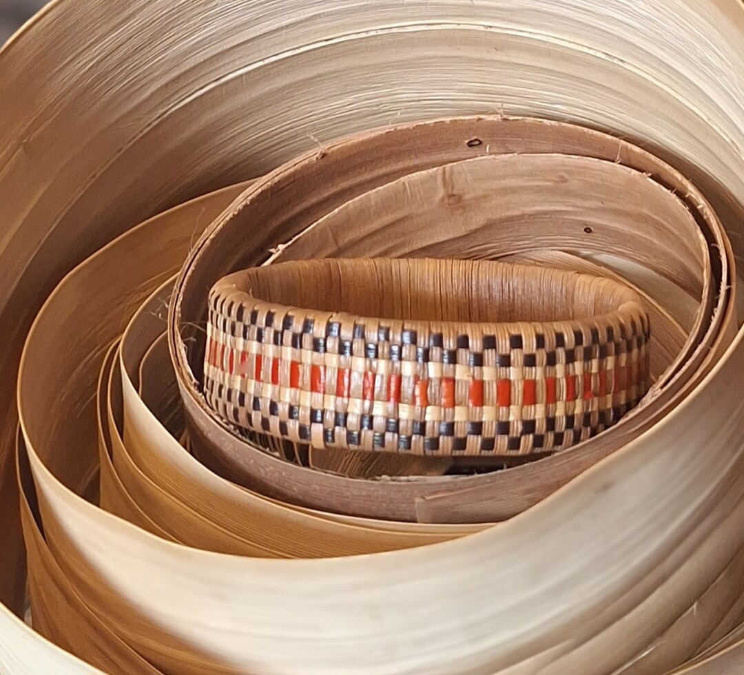 Hawaiian Hand Woven Lauhala Bracelet - Etsy