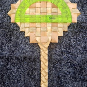 Hawaiian Hand Woven Lauhala Fan (4-SML) - Etsy