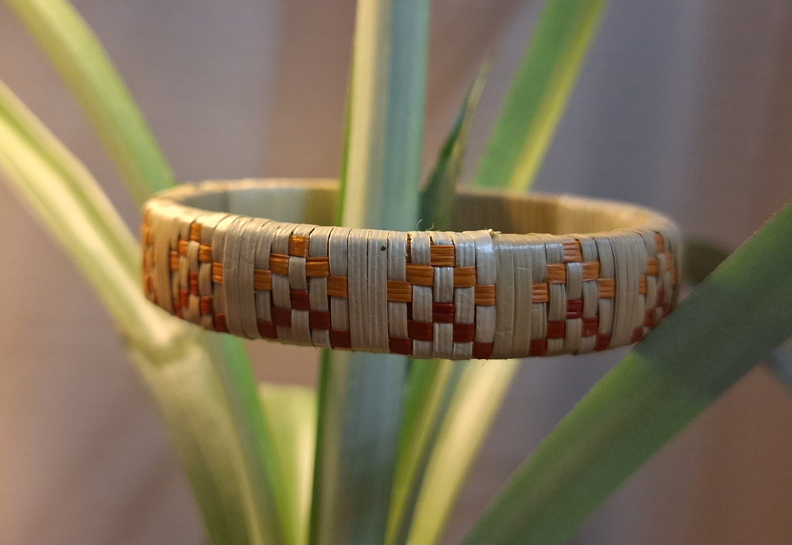Hawaiian Hand Woven Lauhala Bracelet 6 - Etsy