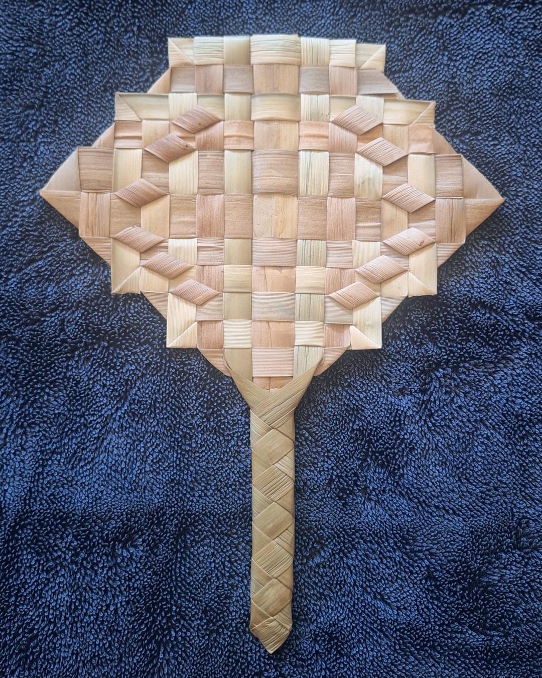 Hawaiian Handmade Lau Hala Fan (5-SML) - Etsy