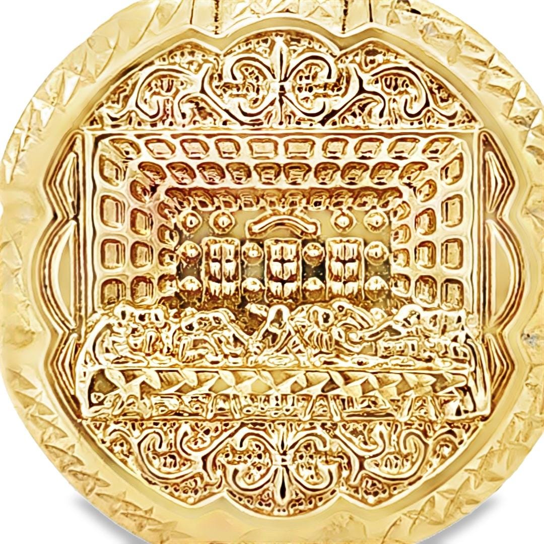 10KT Last Supper Ring - Etsy