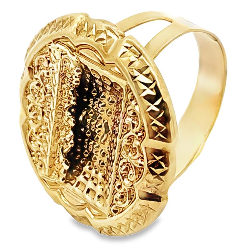 10KT Last Supper Ring - Etsy
