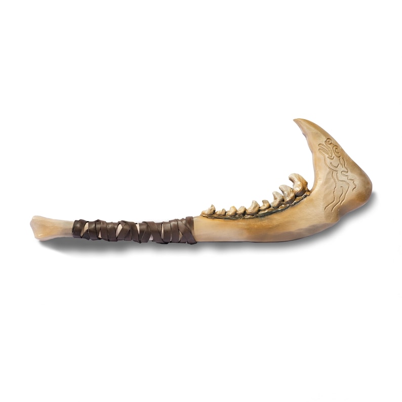 Fangjaw Relic, Bone Style Costume Accessory, Handmade Fantasy Photo ...