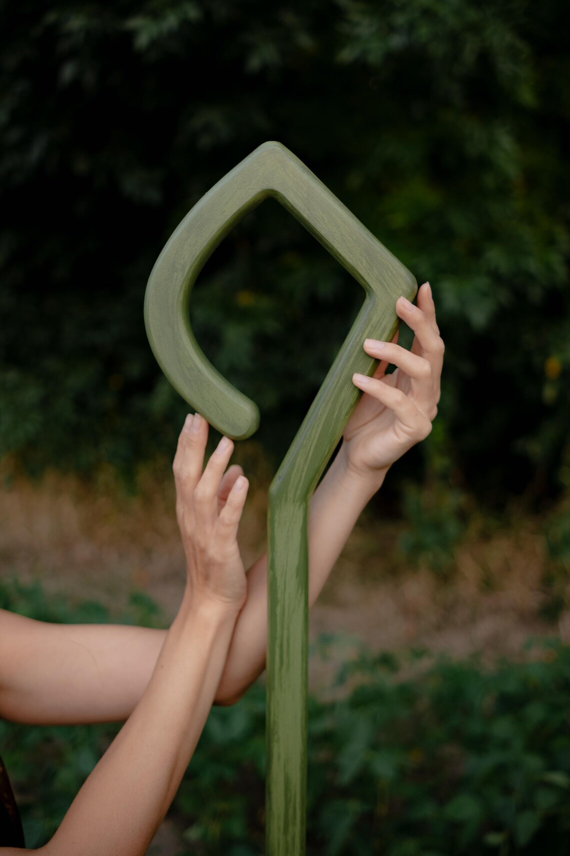 Sigil of the Earth Staff, Woodland Mage Costume Accessory, Forest ...