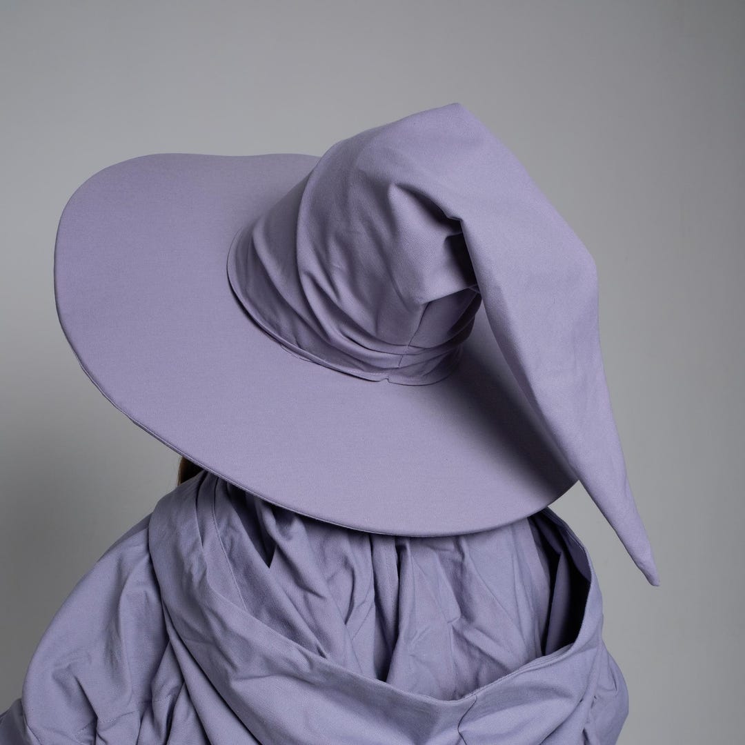 Lavender Moon Mage Hat – Medieval Headwear, Elven Renaissance Fair ...