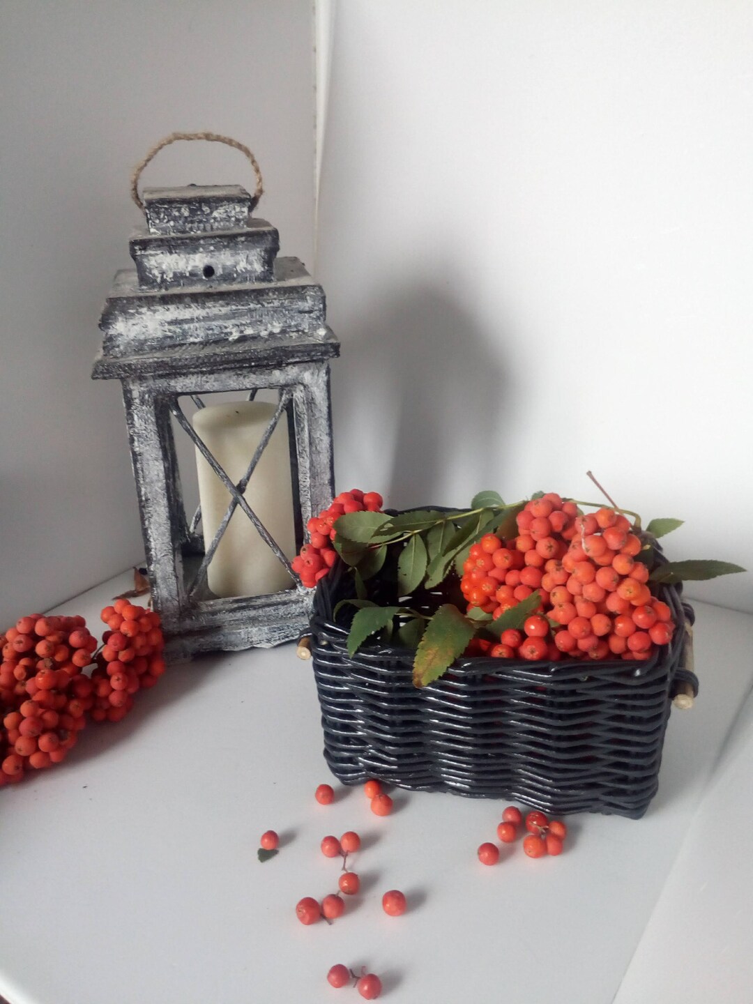 Rectangular Black Wicker Basket in the Bathroom. Black Wicker Basket - Etsy