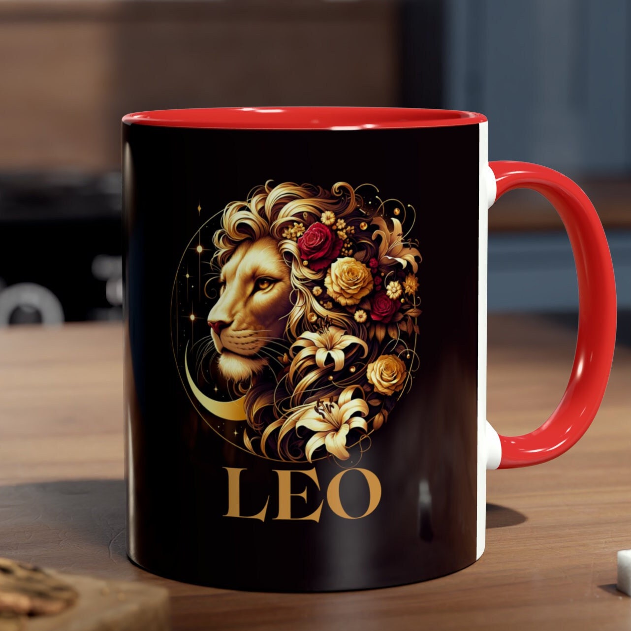 Leo Sign Coffee Mugs, 11oz Zodiac Sign Mugs Birthday Gift for Leo ...