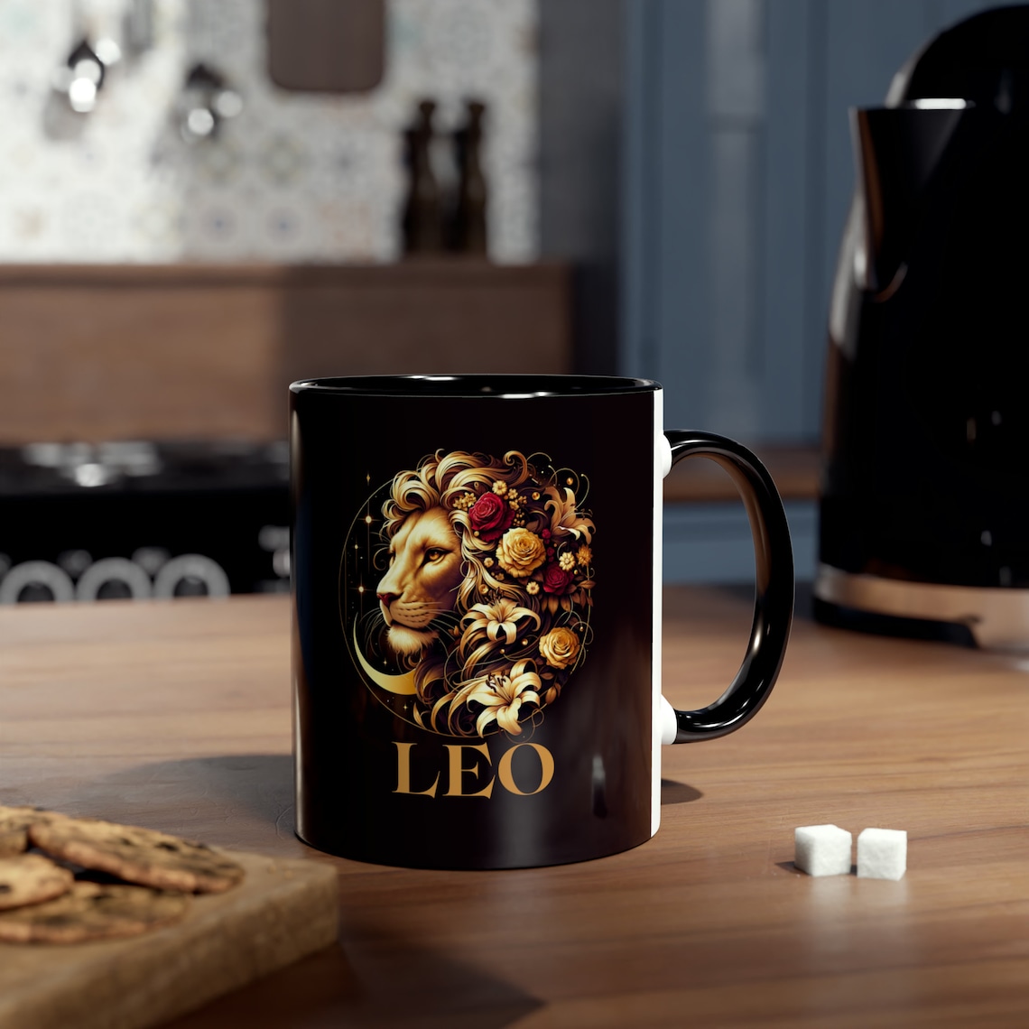 Leo Sign Coffee Mugs, 11oz Zodiac Sign Mugs Birthday Gift for Leo ...