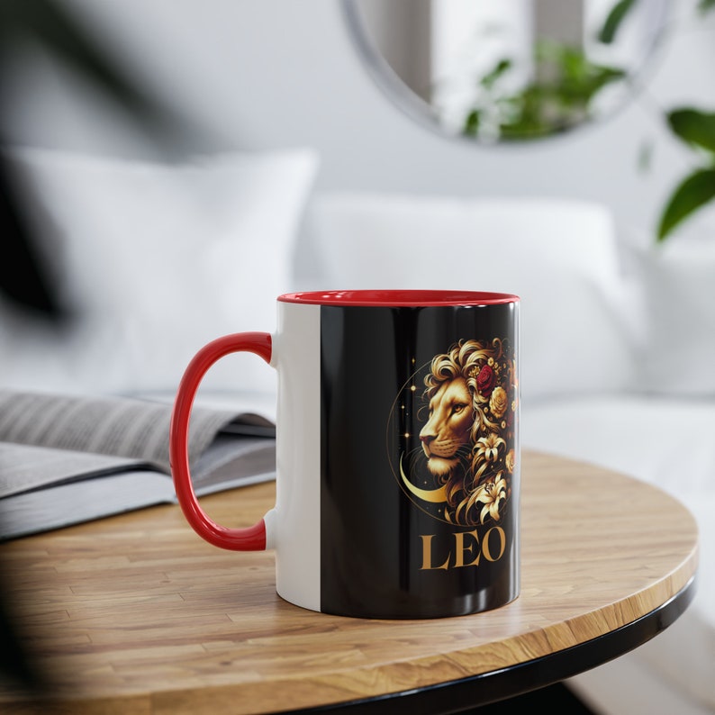 Leo Sign Coffee Mugs, 11oz Zodiac Sign Mugs Birthday Gift for Leo ...