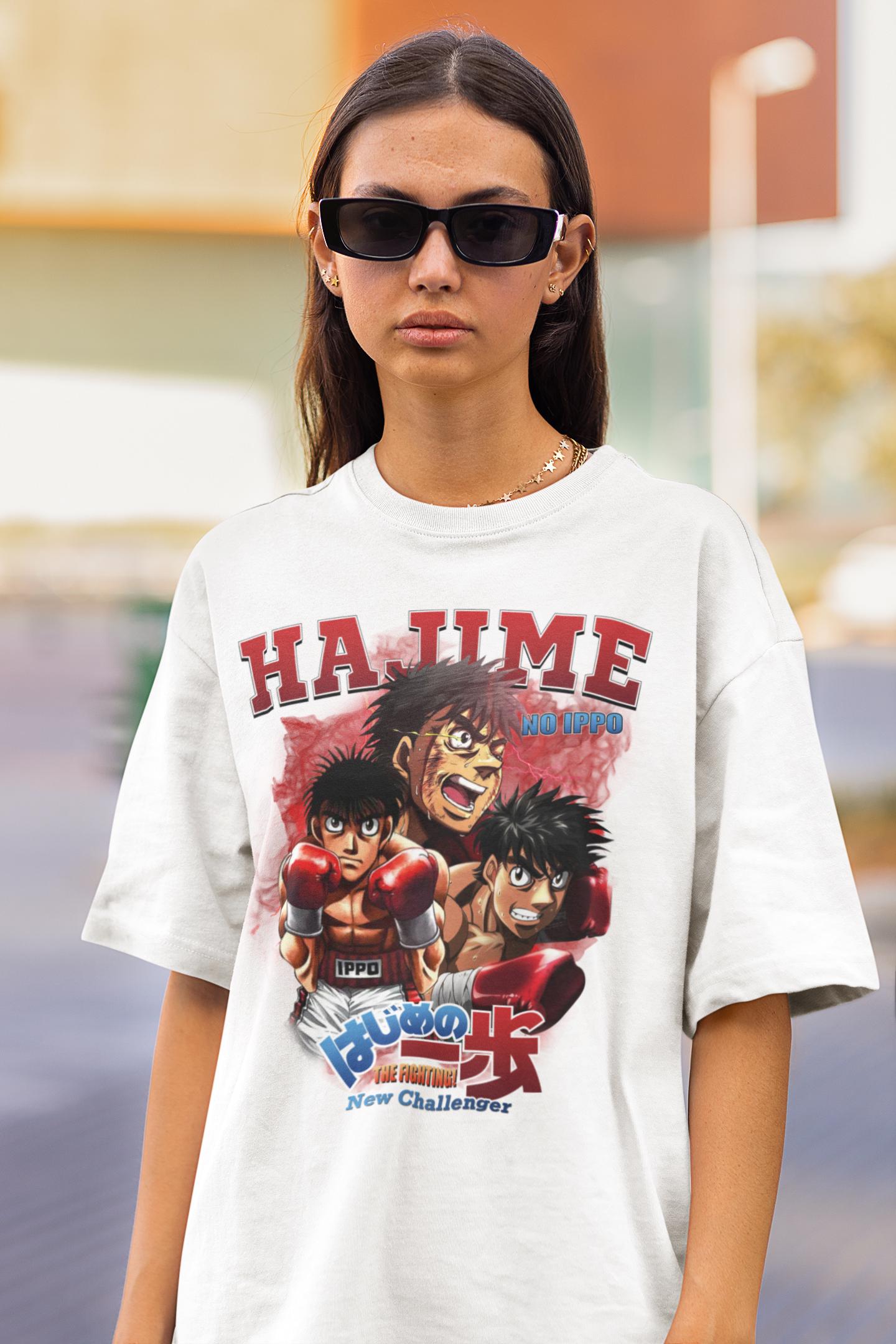 Boxing GYM Anime T-shirt, Vintage Boxing Anime Retro Manga T-shirt ...