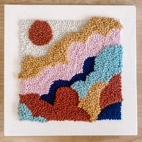 Modern Punch Needle - Etsy