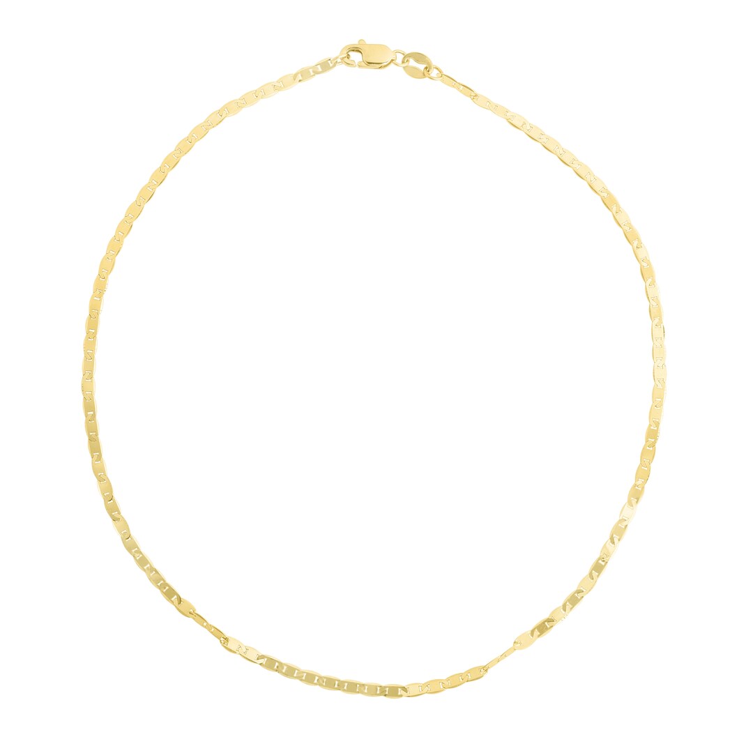 18" Gold Chain Made in 14K Yellow Gold | Lifetime Guarantee - Etsy