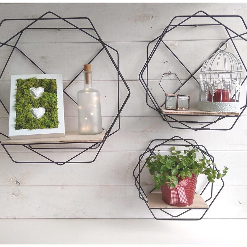 Vintage Wall Shelf - Etsy