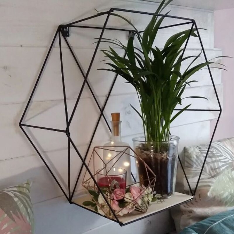 Geometric Shelf - Etsy
