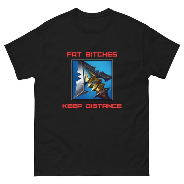 Fat Bitches Keep Distance - Etsy