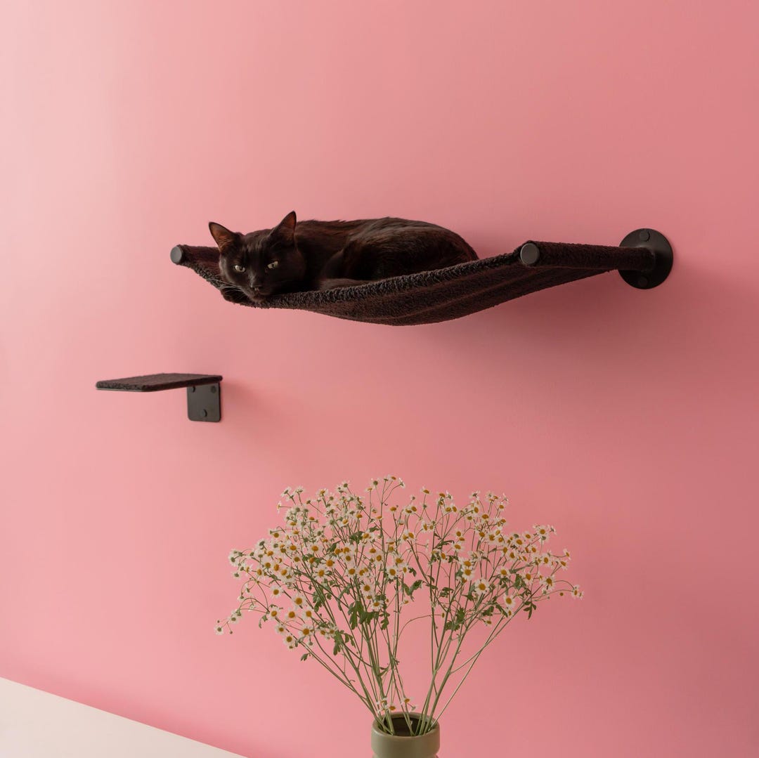 Cat Wall Hammock, Floating Cat Bed, Cat Hammock Bed, Cat Bed Wall, Cat ...