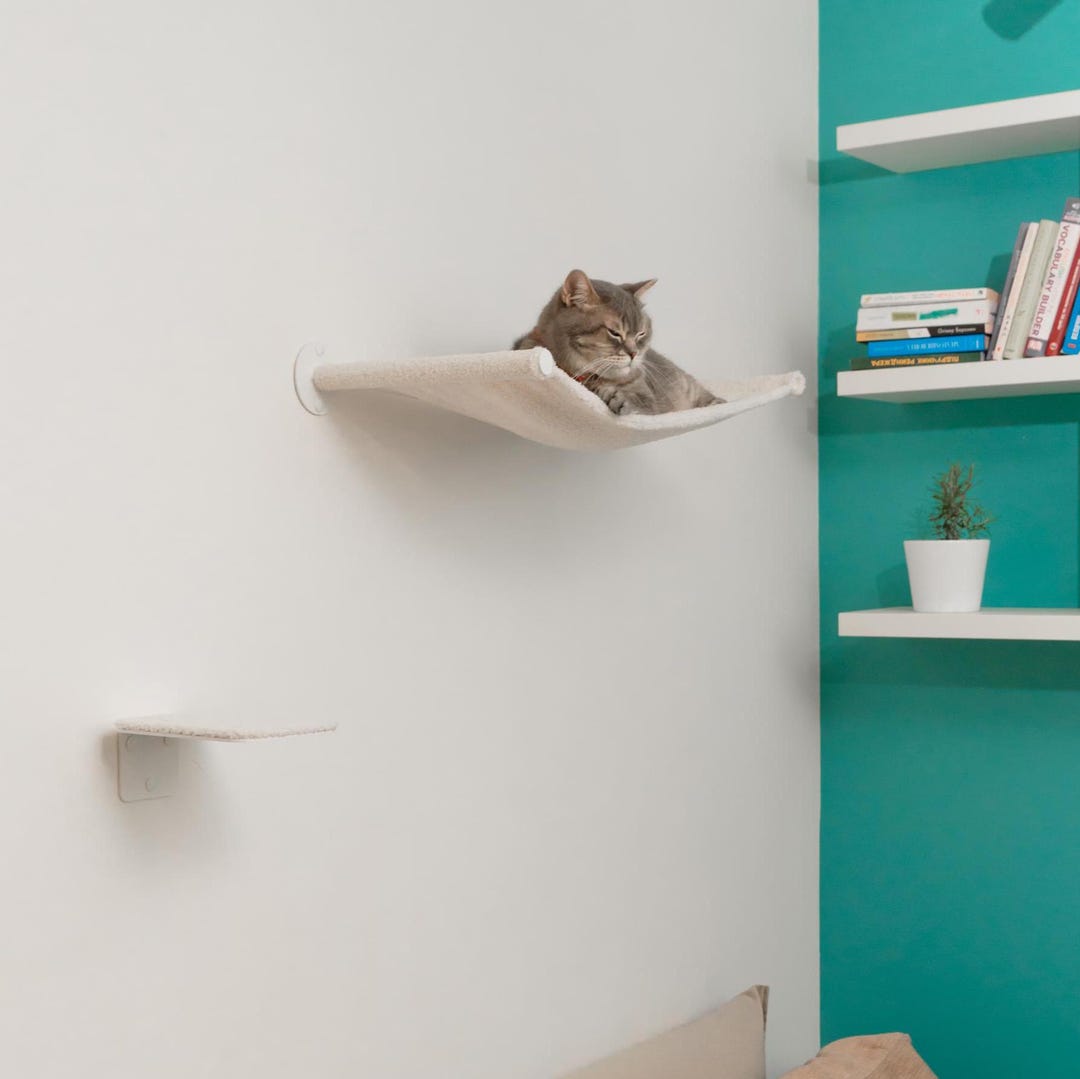 Cat Wall Hammock, Modern Cat Furniture, Cat Bed, Cat Wall Furniture ...