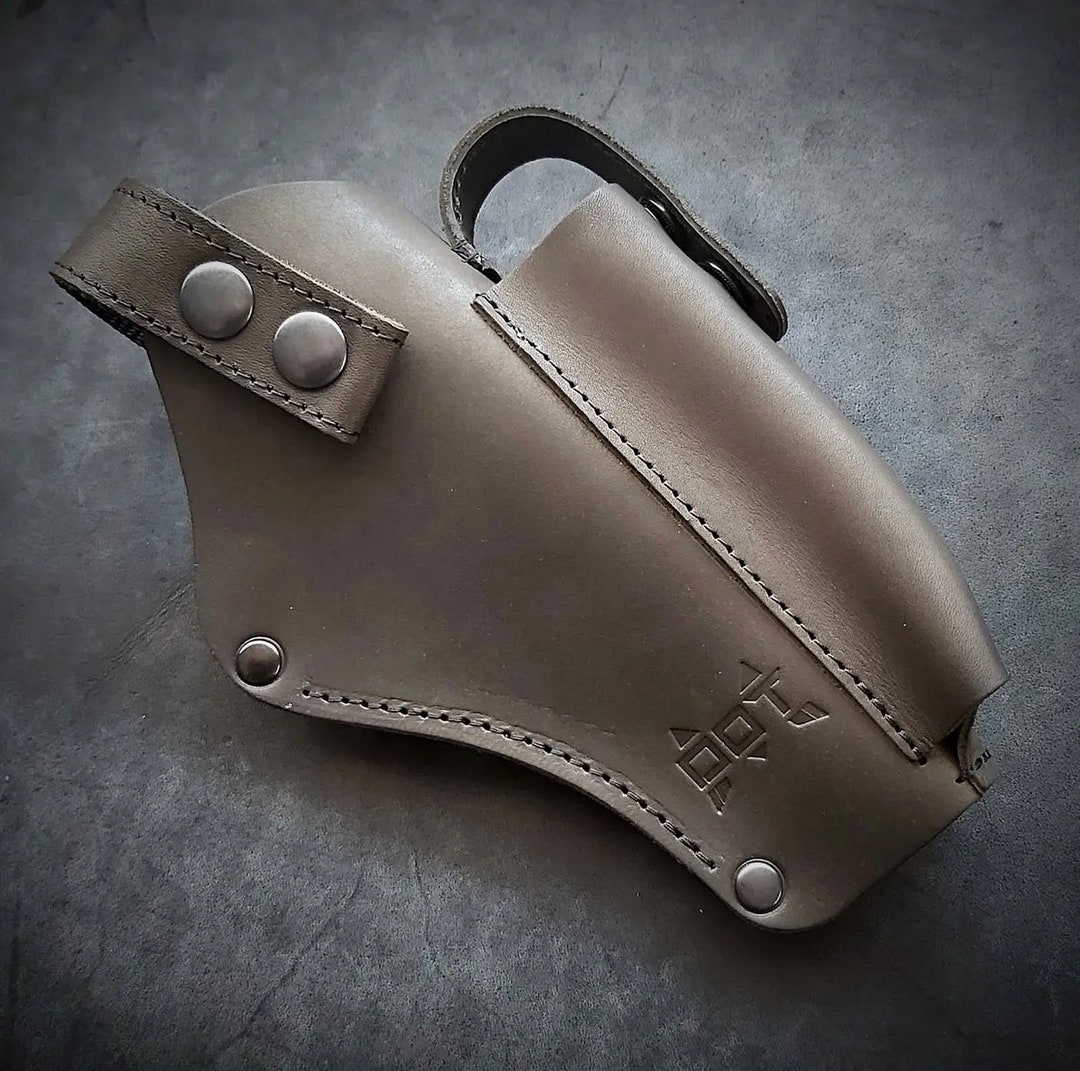 Gun Holster APS Tactical Concealed Carry Brown Leather Gun - Etsy
