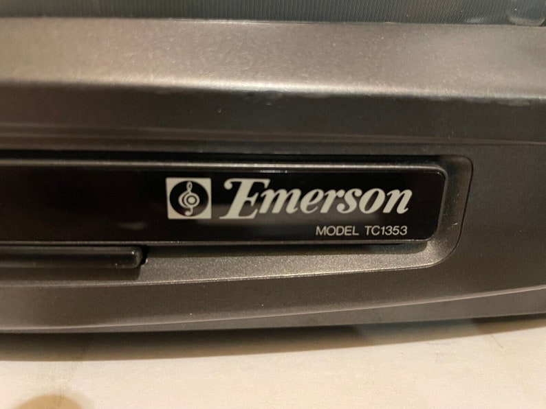 Emerson 13 CRT TV TC1353 Gaming With Remote A/V Modulator - Etsy