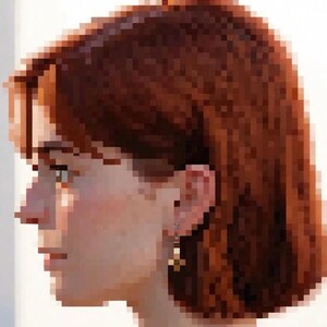 Custom Pixel Art Portrait Personalized Pixel Art Custom Gamer Portrait ...