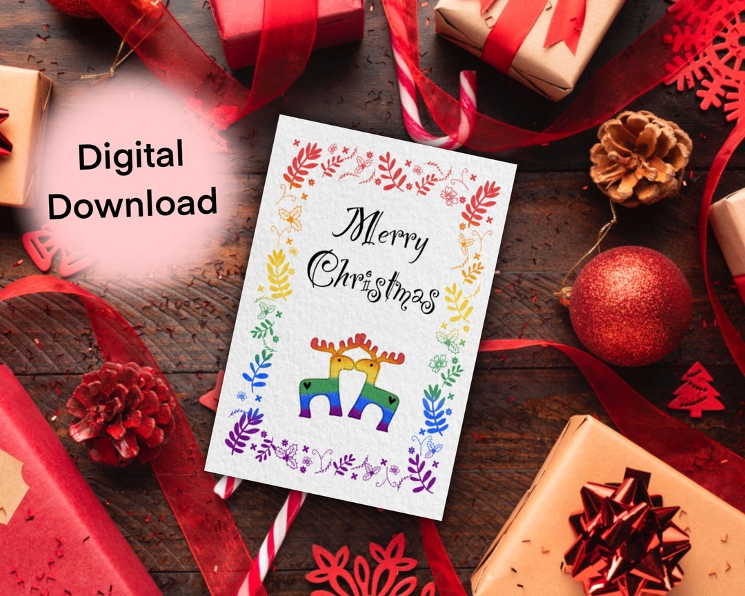 LGBT Postcard Digital Download, Postcard A6, Gay Postcards, Gay ...