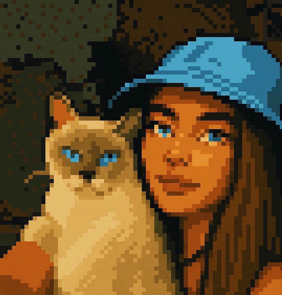 Custom 8-bit Pixel Art Portrait Personalized Pixel Art Custom Gamer ...